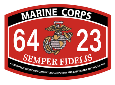 0111 Administrative Specialist USMC MOS Patch
