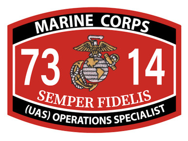 0111 Administrative Specialist USMC MOS Patch