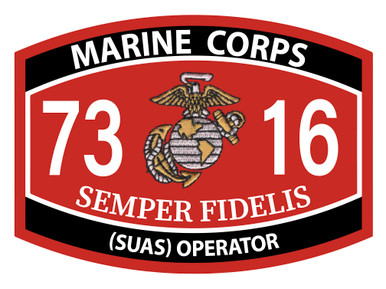 0111 Administrative Specialist USMC MOS Patch