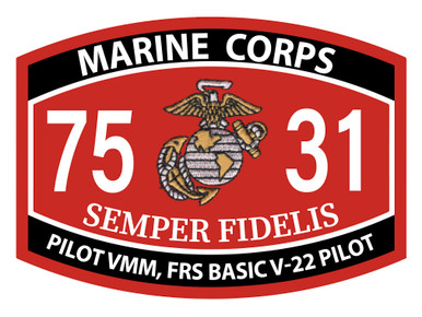 0111 Administrative Specialist USMC MOS Patch