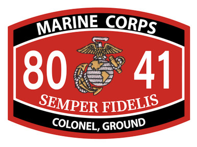 0111 Administrative Specialist USMC MOS Patch