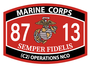 0111 Administrative Specialist USMC MOS Patch
