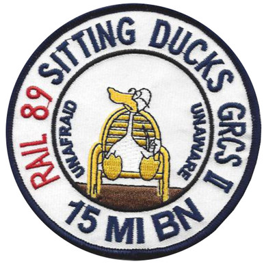 15th Military Intelligence Battalion Patch - Sitting Ducks | Military ...