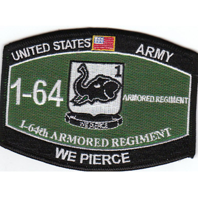 1st Battalion 64th Armored Regiment Military Occupational Specialty MOS ...