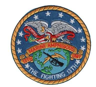 13th Marine Amphibious Unit Patch | Ground Unit Patches | Marine ...
