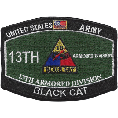 13Th Armored Division Military Occupational Specialty MOS Patch | MOS ...