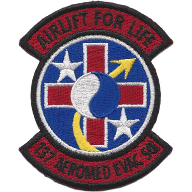 137th Aeromed Evac Squadron Patch | Squadron Patches | Air Force ...