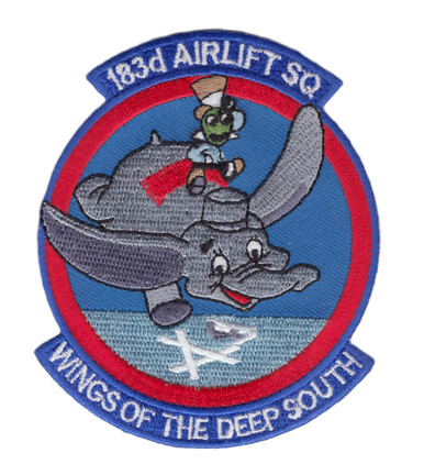 183rd Airlift Squadron Patch | Squadron Patches | Air Force | Popular Patch