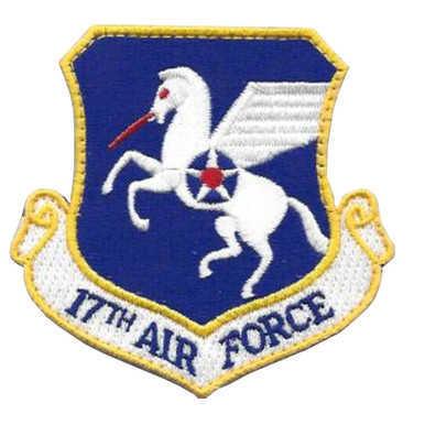 17th Air Force Shoulder Patch Hook And Loop | Squadron Patches | Air ...