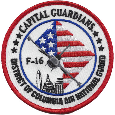 121st Fighter Squadron Capital Guardians Patch | Squadron Patches | Air ...