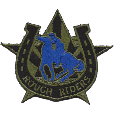 118th Cavalry Regiment OD Green Patch Hook And Loop | Cavalry Patches ...