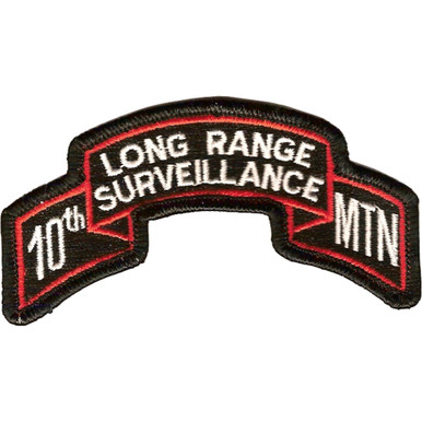 10th LRS Mountain Infantry Division Patch | Division Patches | Army ...