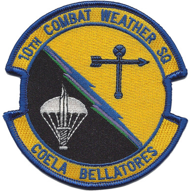 10th Combat Weather Squadron Patch | Squadron Patches | Air Force ...