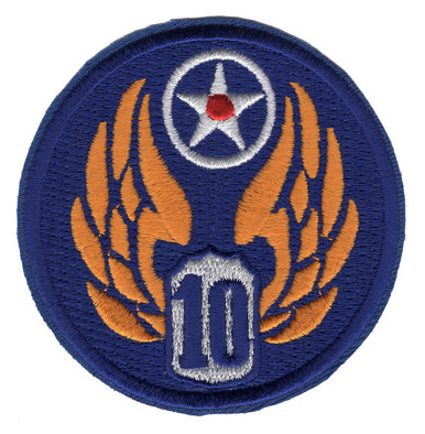 10th Air Force Shoulder Patch | Squadron Patches | Air Force Patches ...