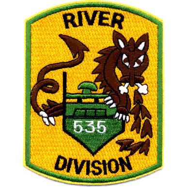 RIVDIV 535 River Division Patch | River Patrol Boat Patches | Navy ...