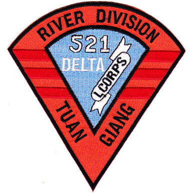 RIVDIV 521 River Division Patch | River Patrol Boat Patches | Navy ...
