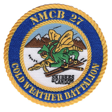 NMCB 27 Cold Weather Battalion Patch | Seabee Patches | Navy Patches ...