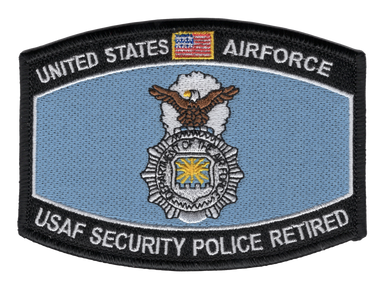 United States Air Force Security Police Retired Patch