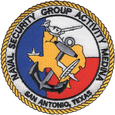 Naval Security Group Activity, Medina, Texas Patch | Base Patches ...