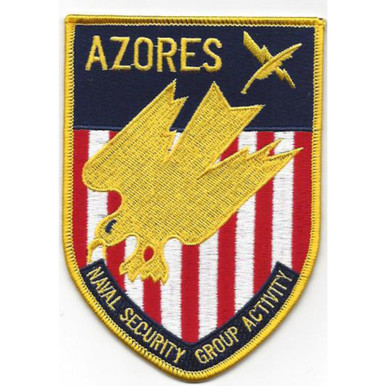Naval Security Group Activity Azores Patch | Base Patches | Navy ...
