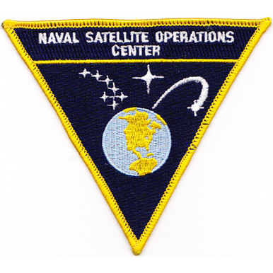 Naval Satellite Operations Center Patch | Base Patches | Navy | Popular ...