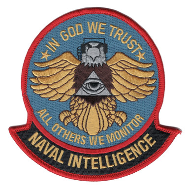 Naval Intelligence Patch | Specialty Patches | Navy Patches | Popular Patch