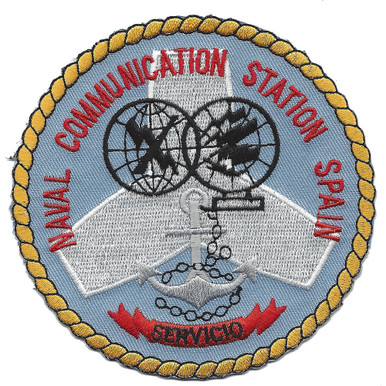 Naval Communication Station Rota Spain | Base Patches | Navy Patches ...