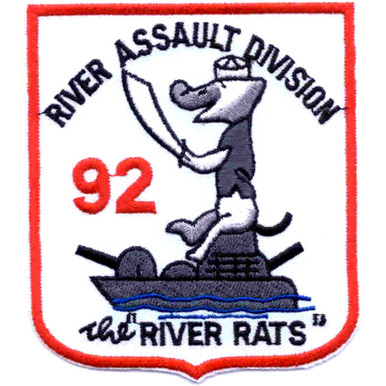 RAD 92 River Assault Division Ninety Two Patch The River Rats | River ...