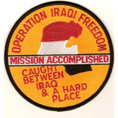 Operation Iraqi Freedom Patch Mission Accomplished | Combined Forces ...