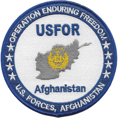 Operation Enduring Freedom Afghanistan Patch OEF | Combined Forces ...