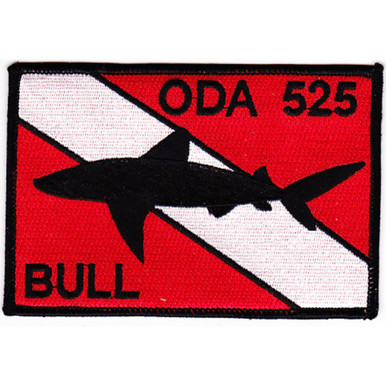 ODA-525 Patch - Bull | Special Forces Patches | Army Patches | Popular ...