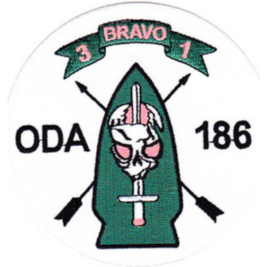 ODA-186 Special Forces Operational Detachment Patch | Special Forces ...