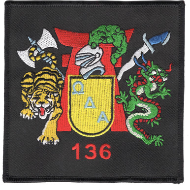 ODA -136 Patch - Alpha Delta Omega | Special Forces Patches | Army ...