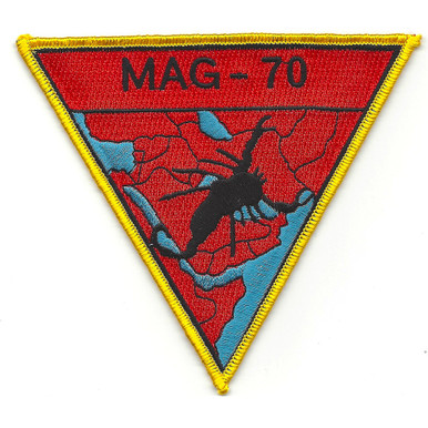 MAG-70 Aircraft Group Patch | Squadron Patches | Marine Patches ...