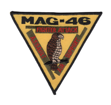 MAG-46 Marine Aircraft Group Four Six Patch | Squadron Patches | Marine ...