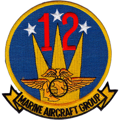 MAG-12 Marine Aircraft Group Twelve Patch | Squadron Patches | Marine ...