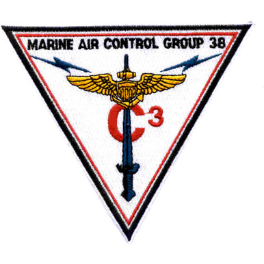MACG-38 Air Control Group Patch C3 | Squadron Patches | Marine Patches ...