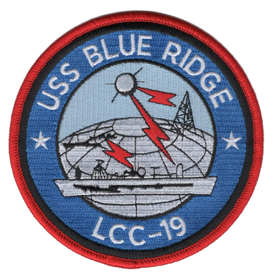 LCC-19 USS Blue Ridge Patch | Amphibious Ship Patches | Navy Patches ...