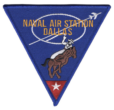 Naval Air Station Dallas Texas Patch - Version A | Base Patches | Navy ...