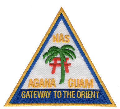 Naval Air Station Agana Guam Patch | Base Patches | Navy Patches ...
