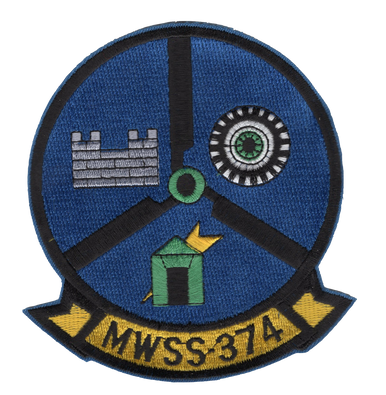 MWSS-374 Wing Support Squadron Patch | Squadron Patches | Marine ...