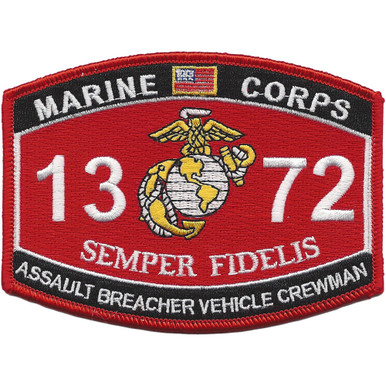 MOS 1372 Assault Breacher Vehicle Crewman Patch | MOS Patches | Marine ...