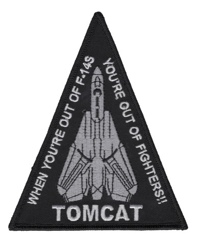F-14 TOMCAT Airframe Patch | Squadron Patches | Navy Patches | Popular ...
