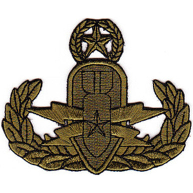 EOD Explosive Ordnance Disposal Master Badge OD Patch | Specialty Patches | Army Patches ...