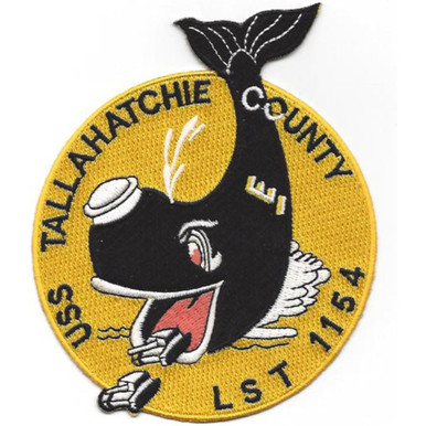 LST-1154 USS Tallahatchie County Patch | Amphibious Ship Patches | Navy ...
