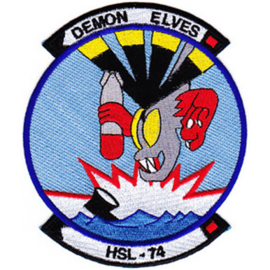 HSL-74 Patch Demon Elves | Helicopter Patches | Navy Patches | Popular ...