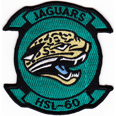 HSL-60 Patch Jaguars | Helicopter Patches | Navy Patches | Popular Patch