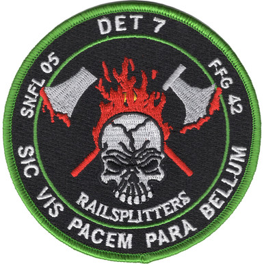 HSL-46 Det 7 Patch Railsplitters | Helicopter Patches | Navy Patches ...