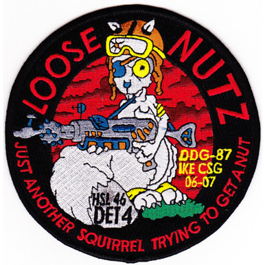 HSL-46 Det 4 Patch Loose Nutz | Helicopter Patches | Navy Patches ...