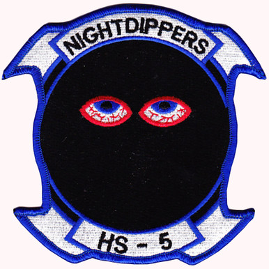 HS-5 Anti-Submarine Warfare Aviation Squadron Patch